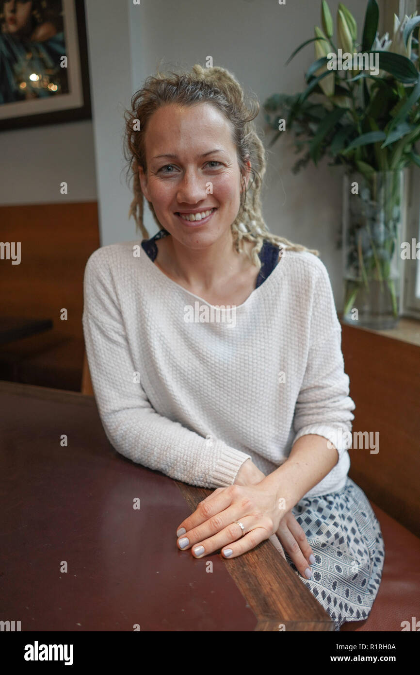 Berlin, Germany. 13th Nov, 2018. Franziska B. is HIV positive. The ...