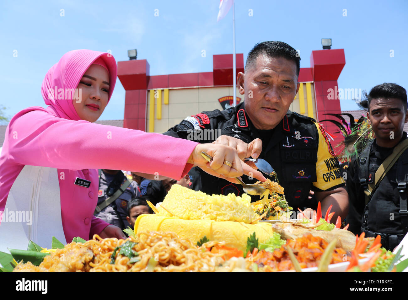 Makassar, Indonesia. 14th Nov 2018. South Sulawesi Regional Police ...
