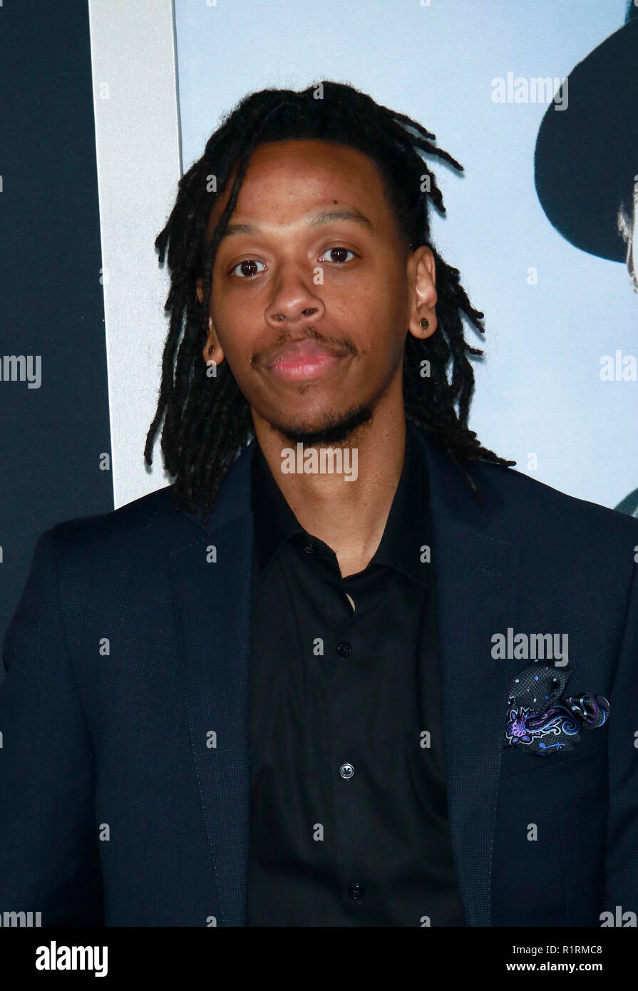 New York, NY, USA. 14th Nov, 2018. Juel Taylor at the Creed II world ...