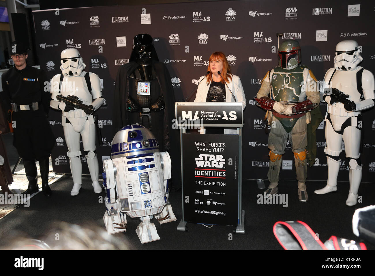 Sydney, Australia. 15 November 2018. Media preview of STAR WARS ...