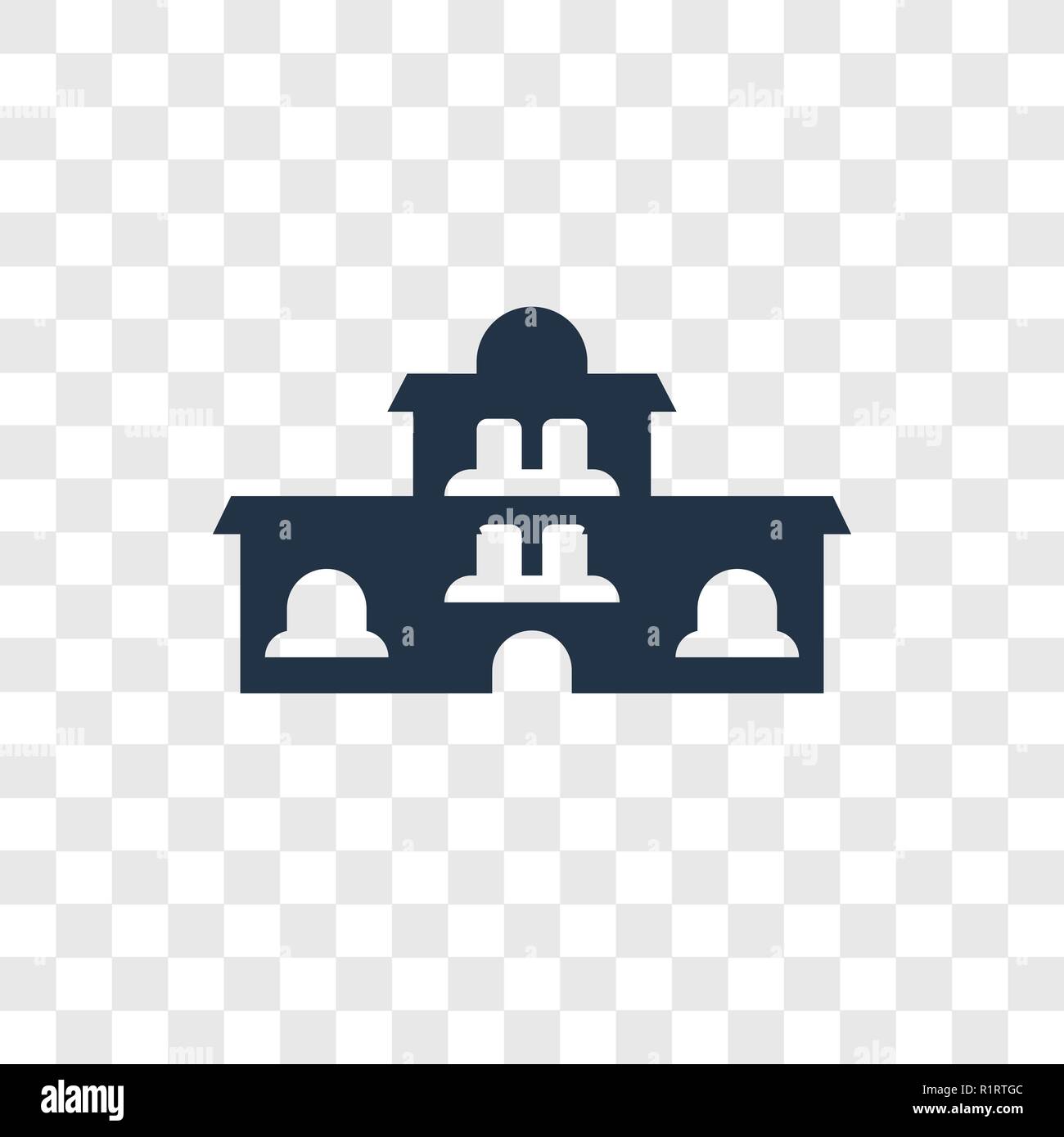 Company vector icon isolated on transparent background, Company ...