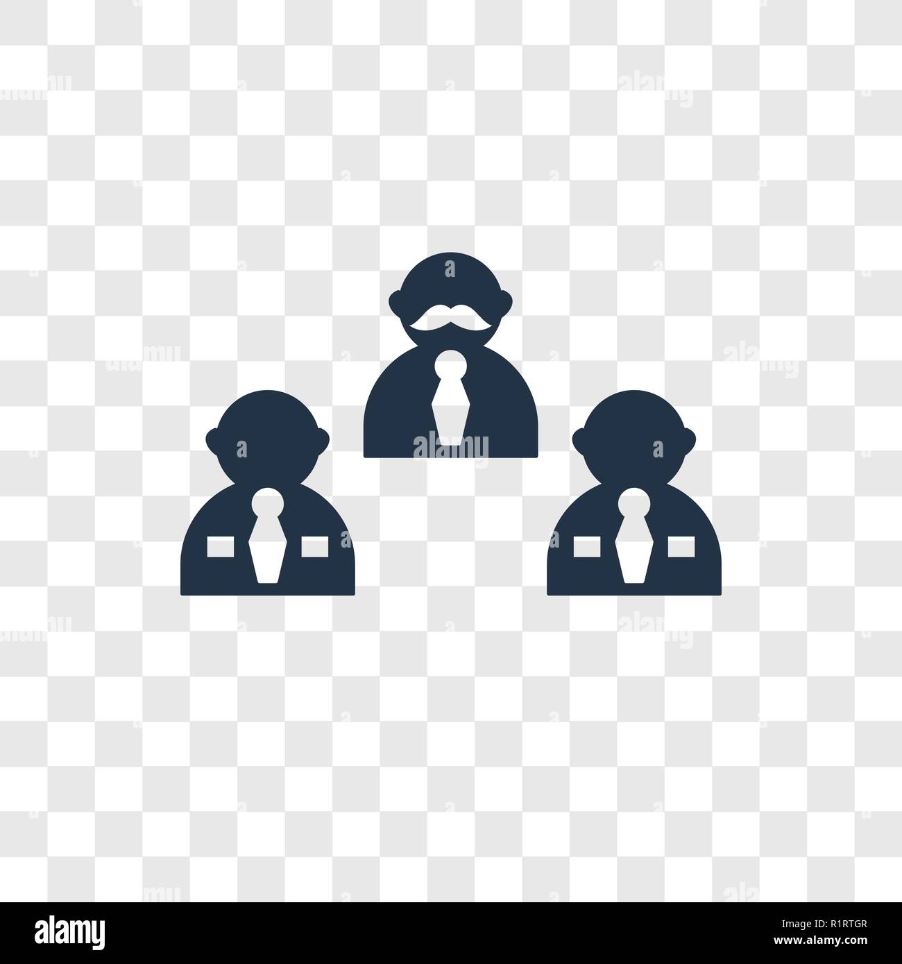Interview vector icon isolated on transparent background, Interview ...