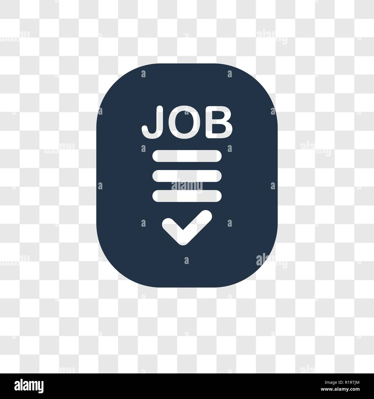 Contract vector icon isolated on transparent background, Contract ...