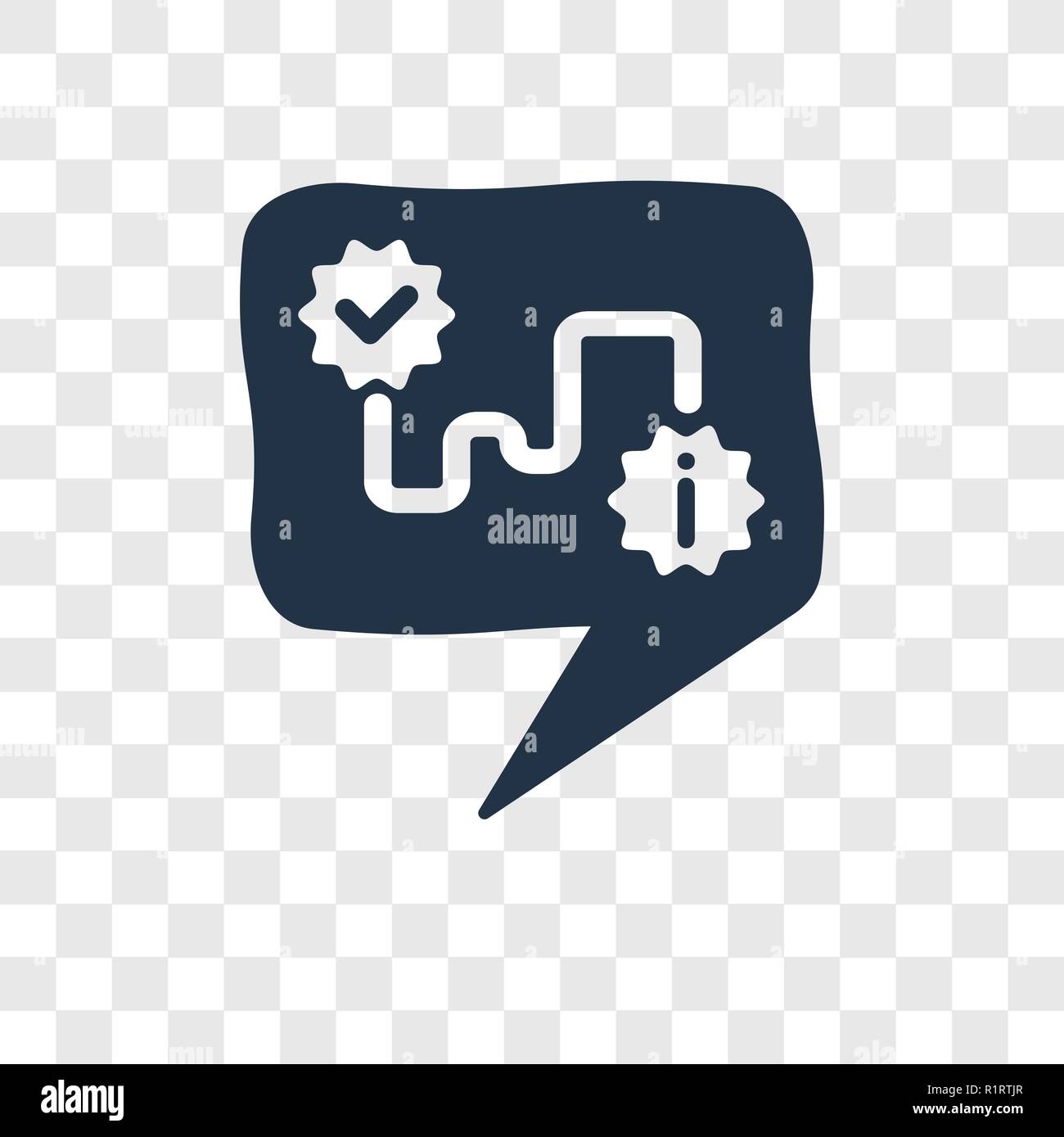 Strategy vector icon isolated on transparent background, Strategy ...