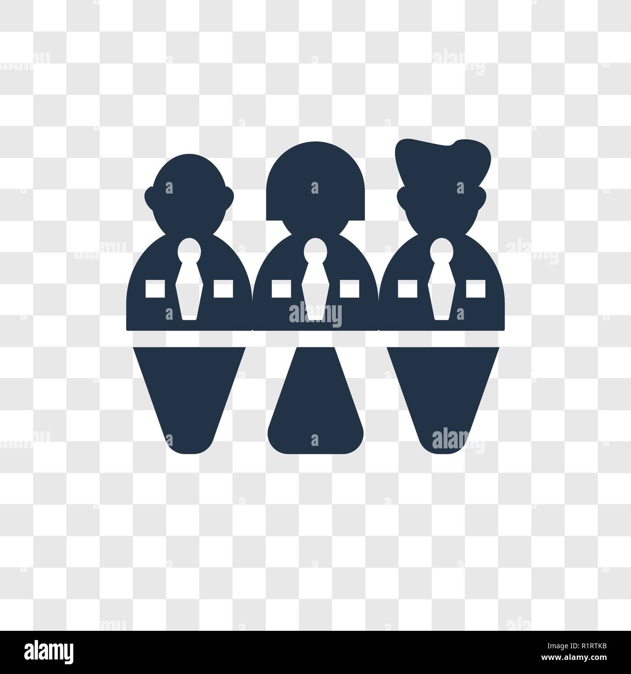 Candidates vector icon isolated on transparent background, Candidates ...