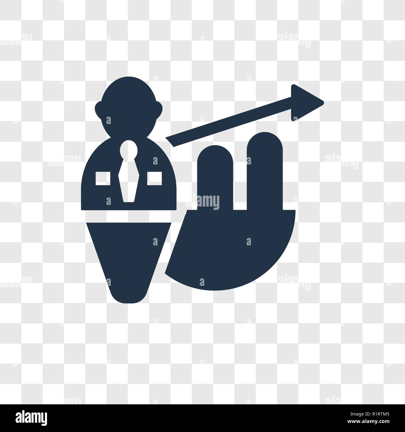 Profits vector icon isolated on transparent background, Profits ...