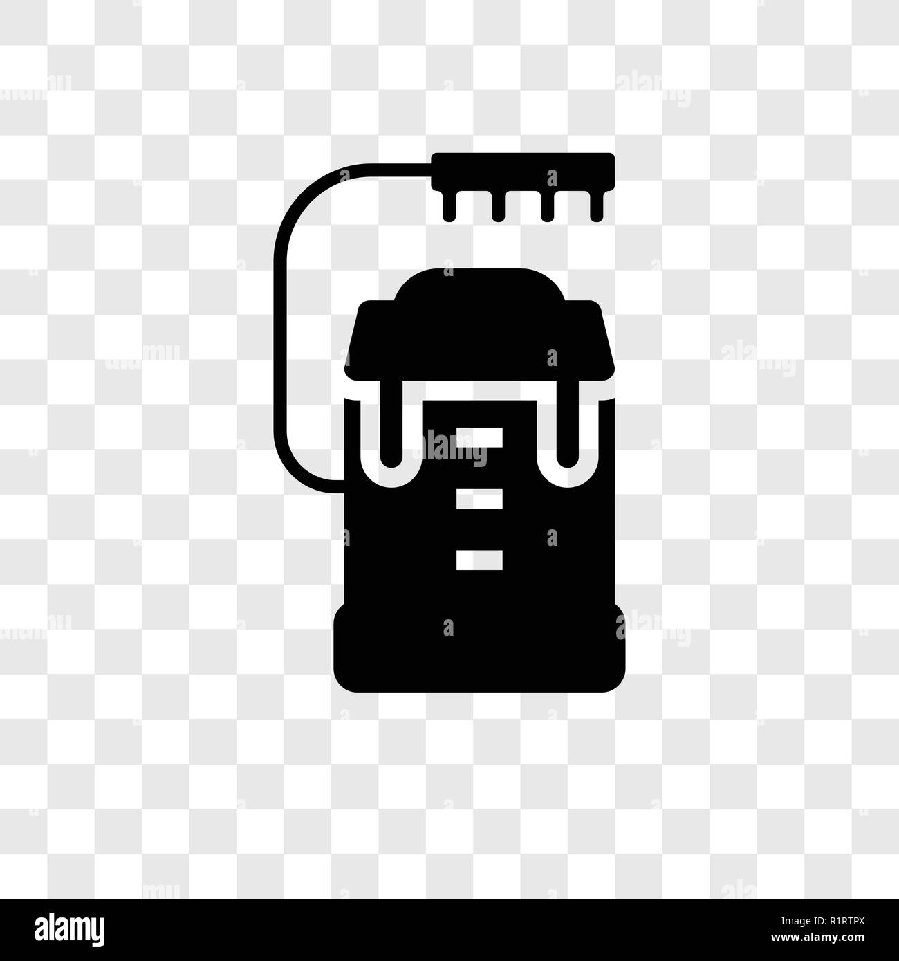 Water vector icon isolated on transparent background, Water ...