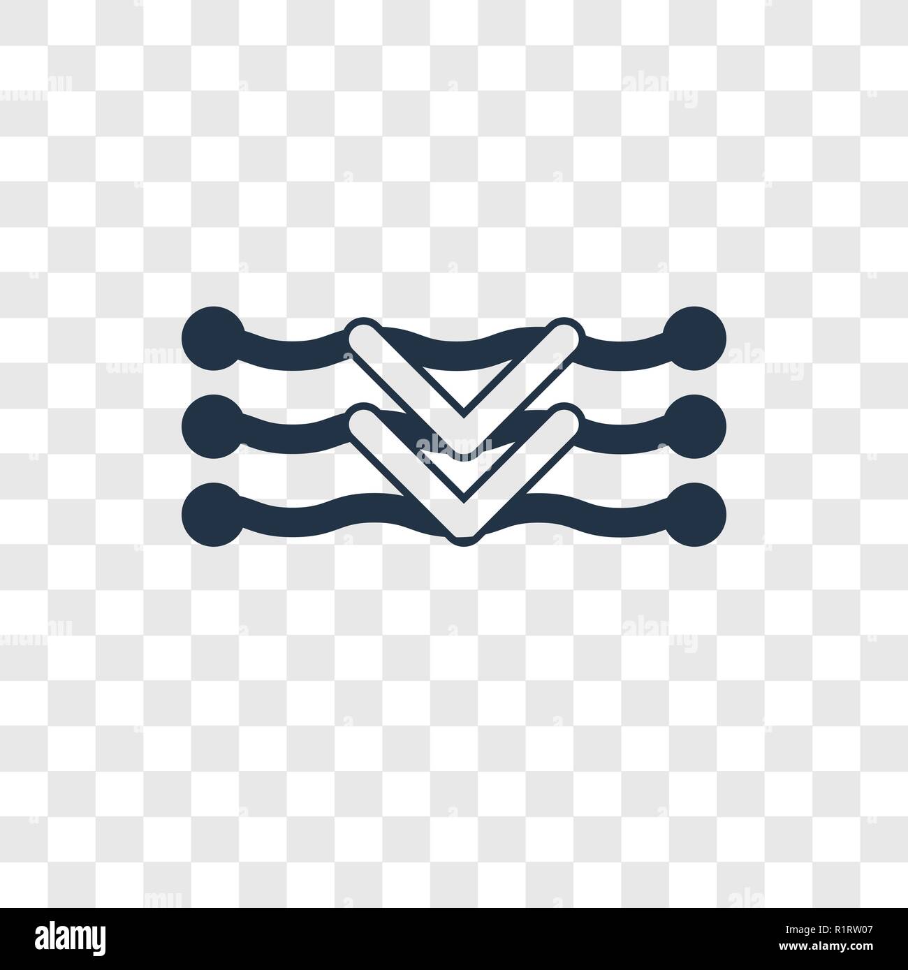 Meter vector icon isolated on transparent background, Meter ...