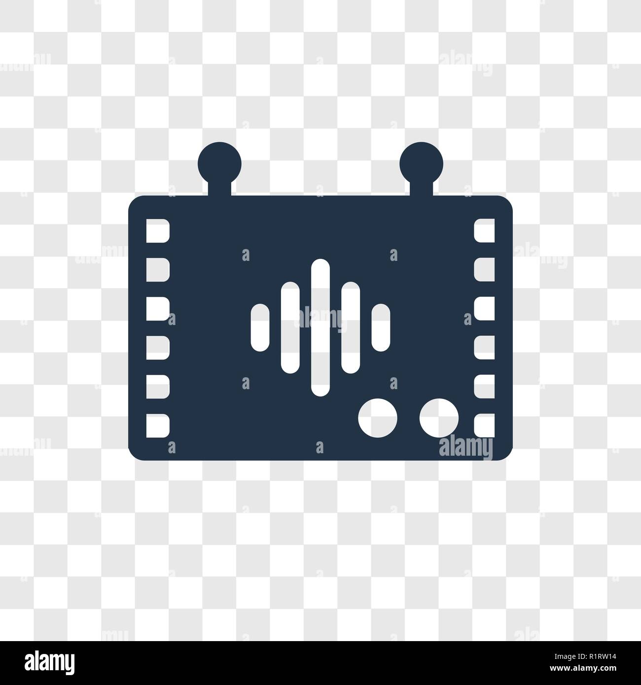 Intercom vector icon isolated on transparent background, Intercom ...