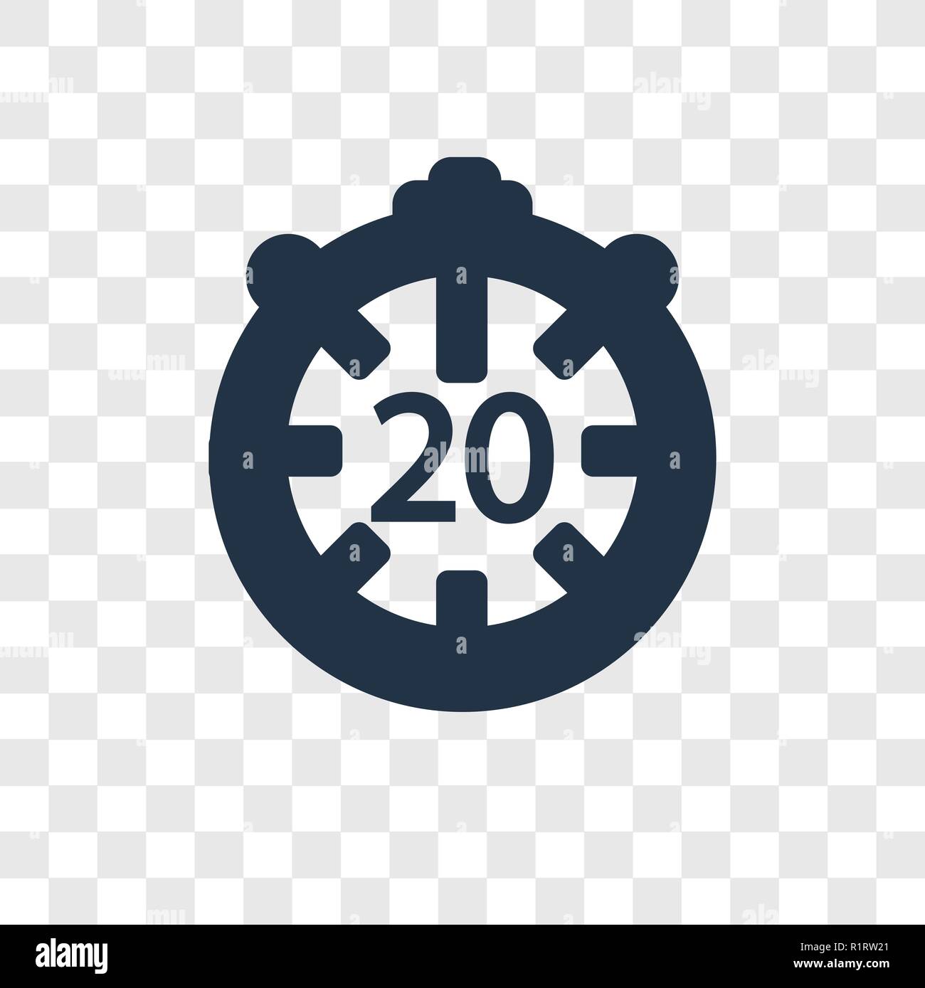 Smart vector icon isolated on transparent background, Smart ...