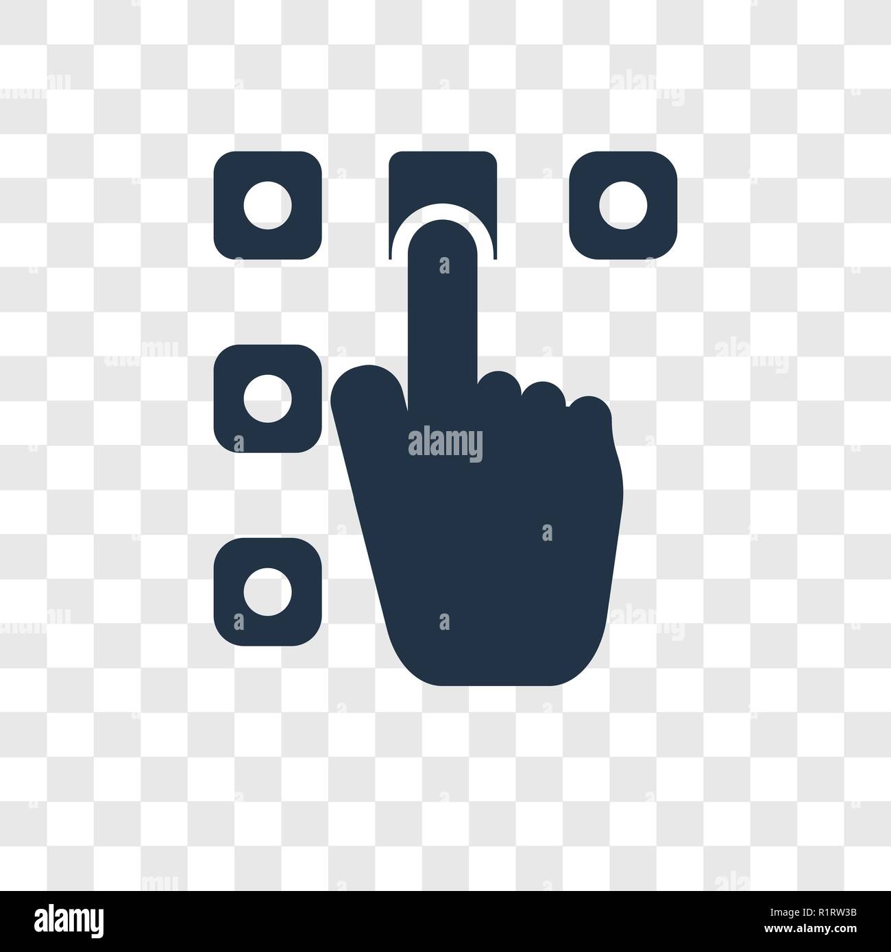 Access vector icon isolated on transparent background, Access ...