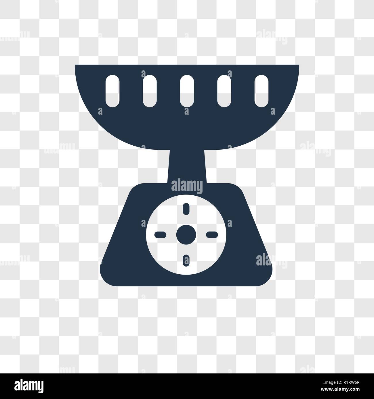 Weight vector icon isolated on transparent background, Weight ...