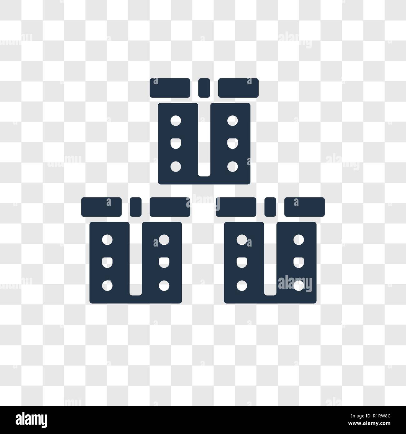 Boxes vector icon isolated on transparent background, Boxes ...