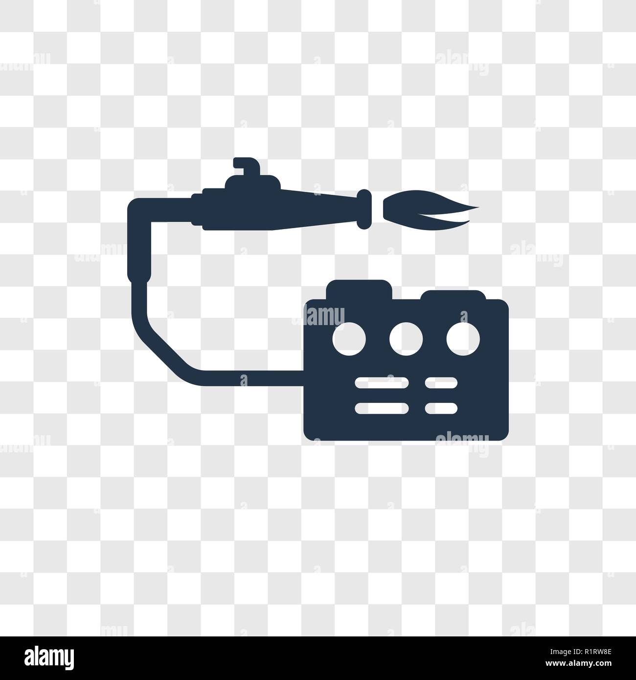 Welding vector icon isolated on transparent background, Welding ...