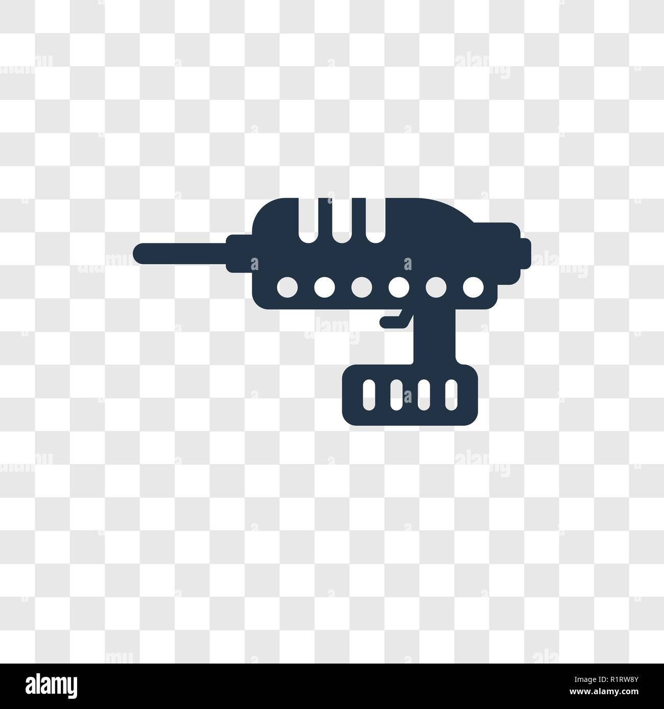 Drill vector icon isolated on transparent background, Drill transparency logo concept Stock ...
