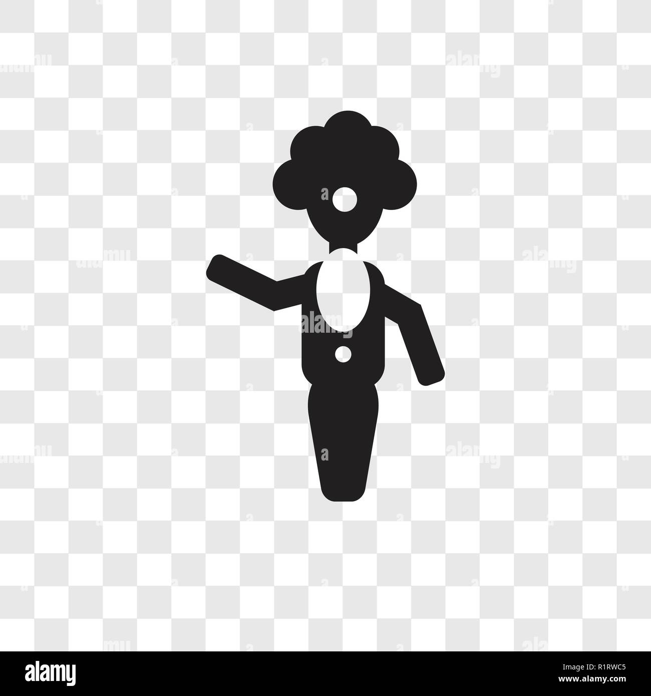 Clown stick figure pictogram Stock Vector Images - Alamy