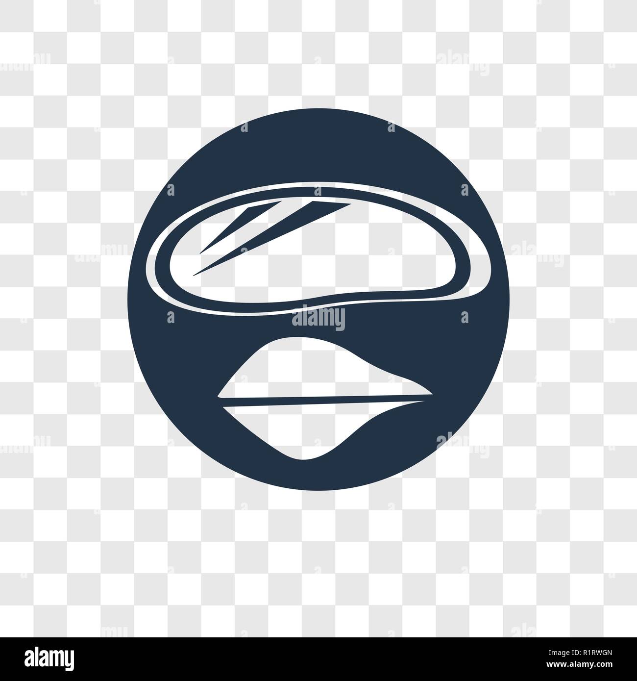 Cool vector icon isolated on transparent background, Cool transparency ...