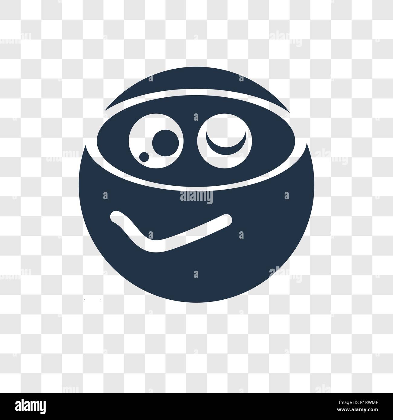 Nerd vector icon isolated on transparent background, Nerd transparency ...