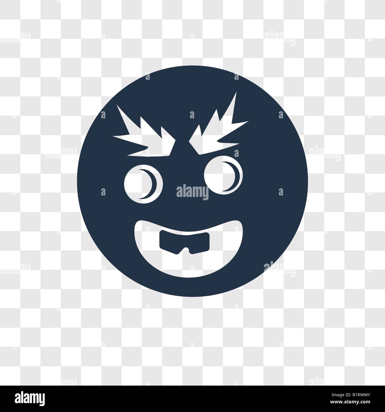Ugly emoji icon vector vectors hi-res stock photography and images - Alamy