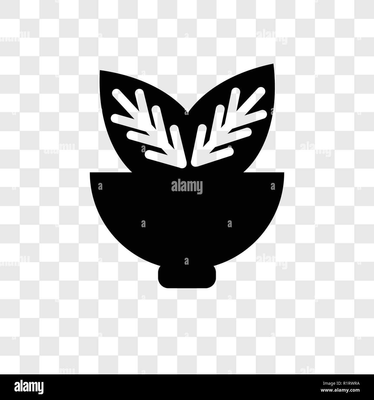 Leaves vector icon isolated on transparent background, Leaves ...