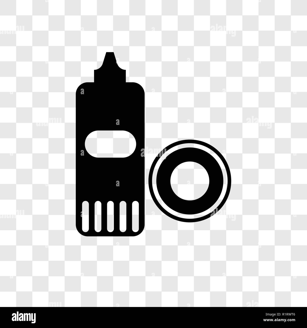 Washing plate vector icon isolated on transparent background, Washing ...