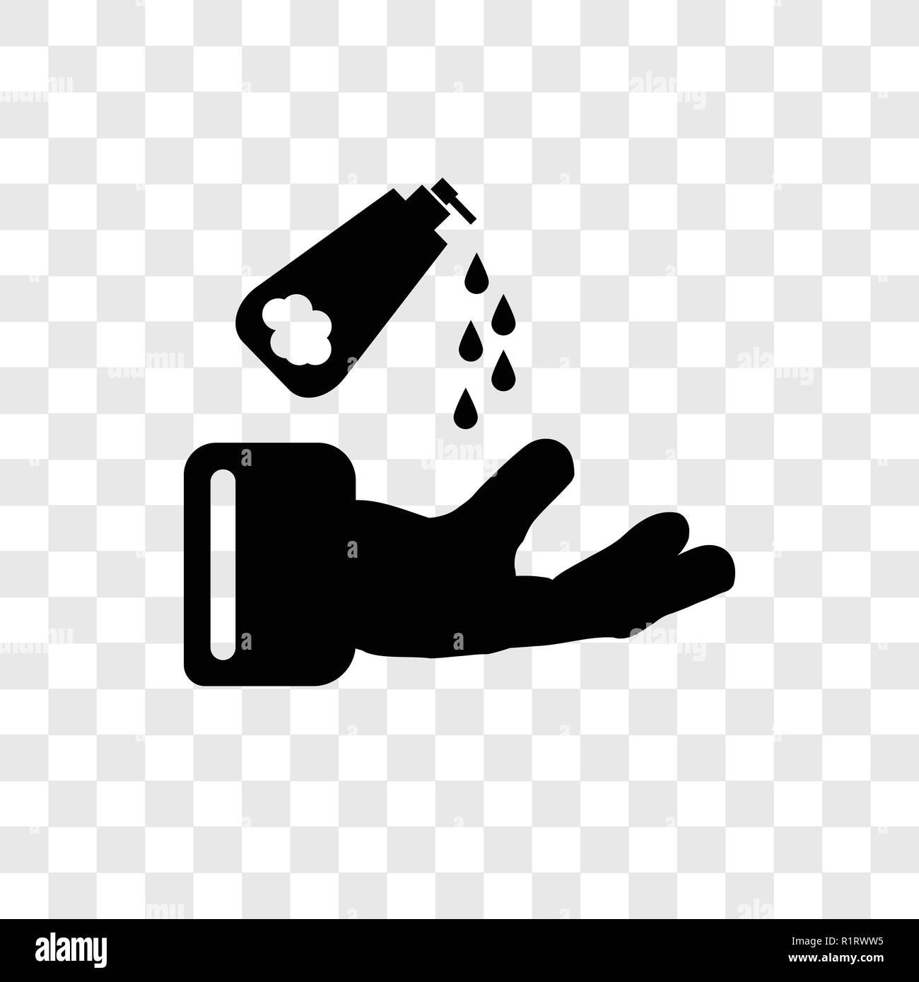 Wash your hands logo Black and White Stock Photos & Images - Alamy