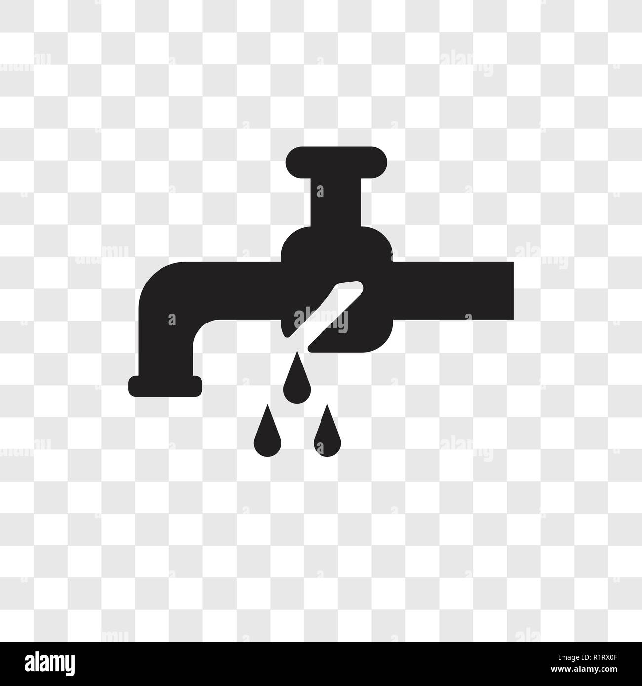 Pipe vector icon isolated on transparent background, Pipe transparency ...