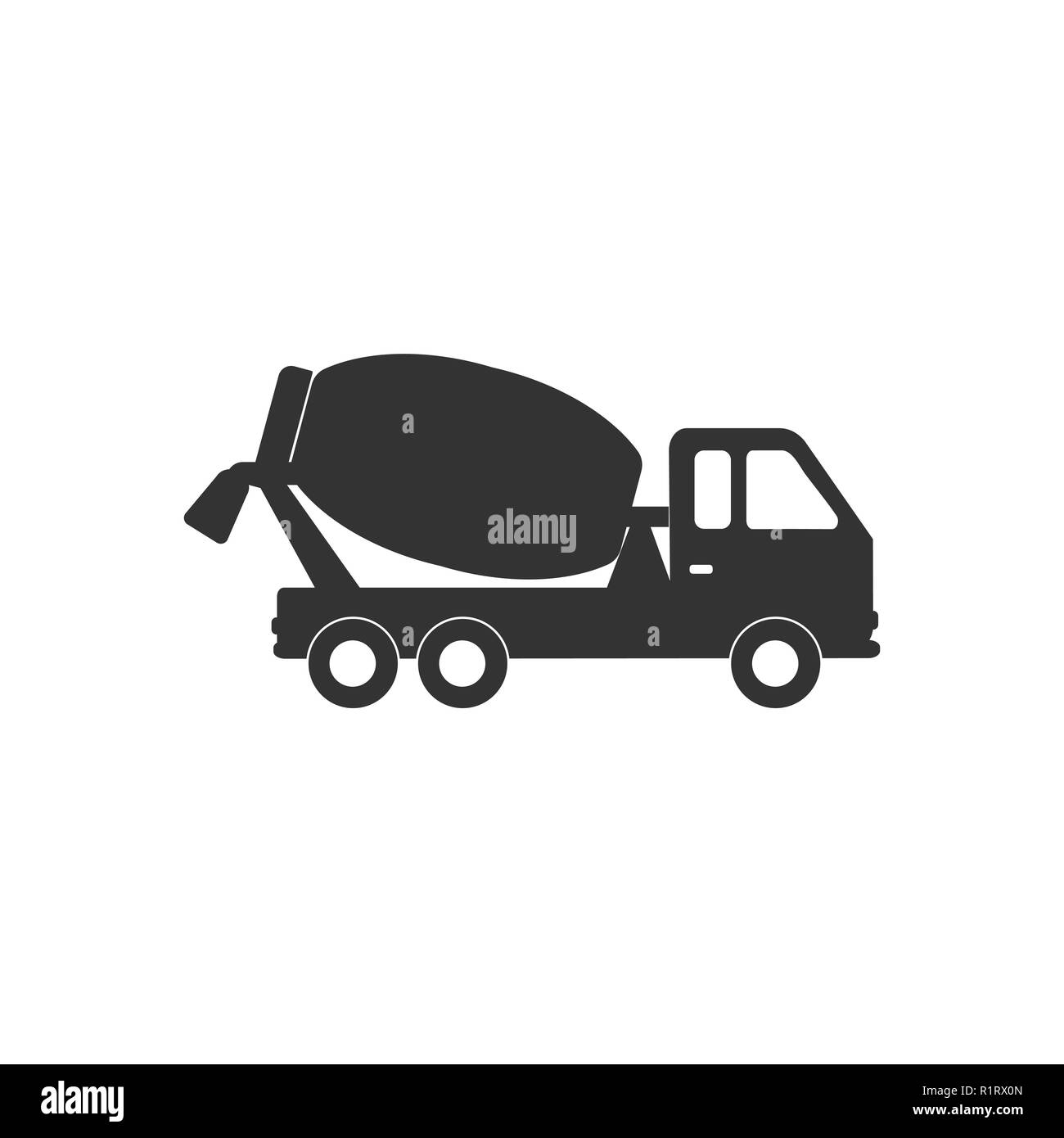 Concrete mixer vector vectors hi-res stock photography and images - Alamy