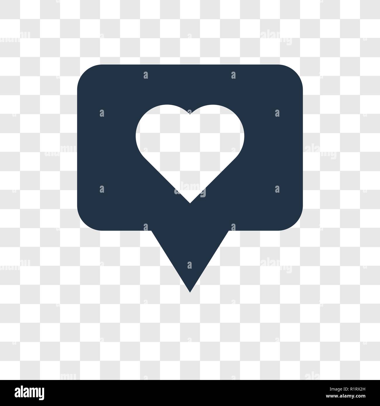 Chat vector icon isolated on transparent background, Chat transparency ...