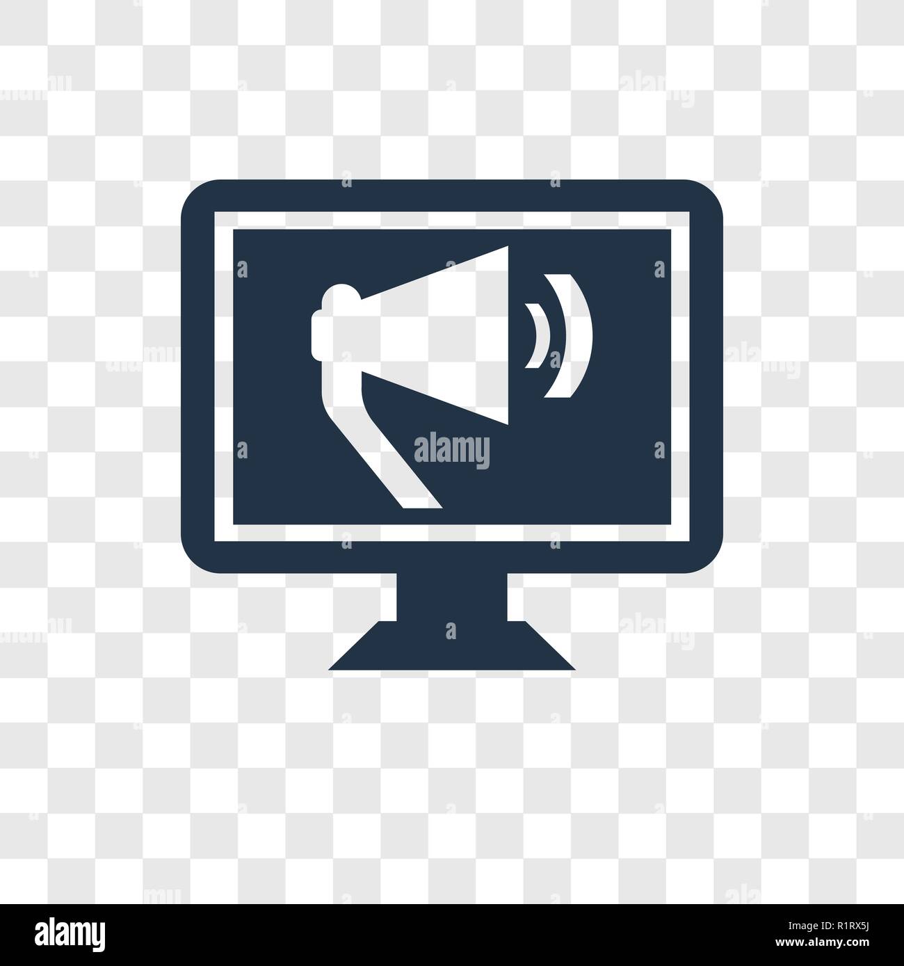 Promotion vector icon isolated on transparent background, Promotion ...