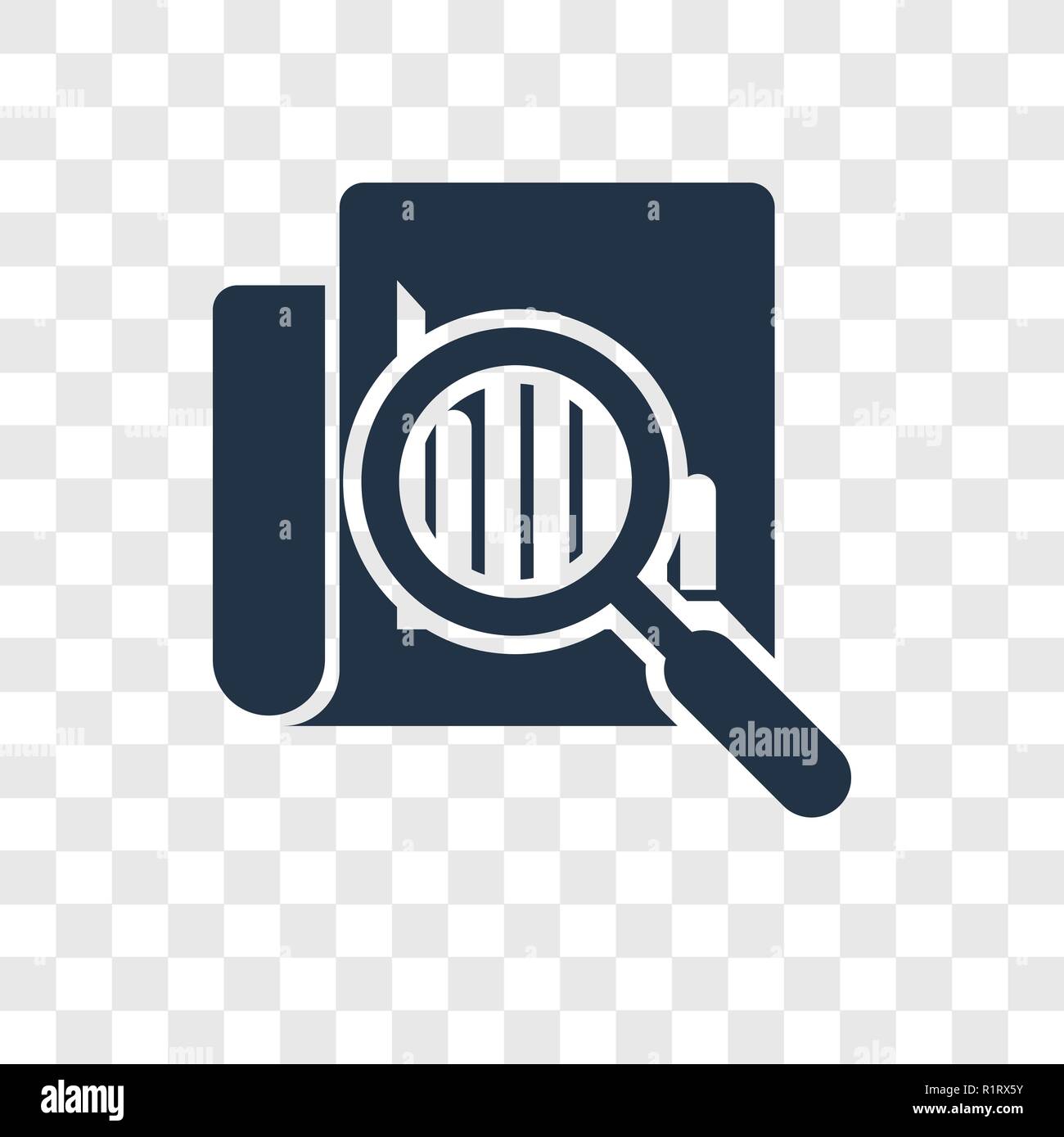 Analytics vector icon isolated on transparent background, Analytics ...