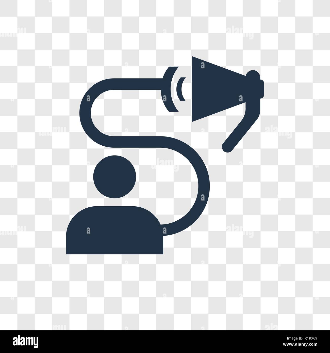 Promotion vector icon isolated on transparent background, Promotion ...