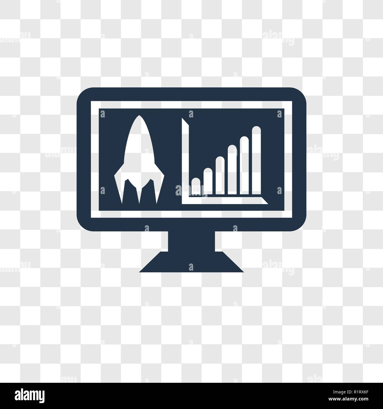 Development vector icon isolated on transparent background, Development ...