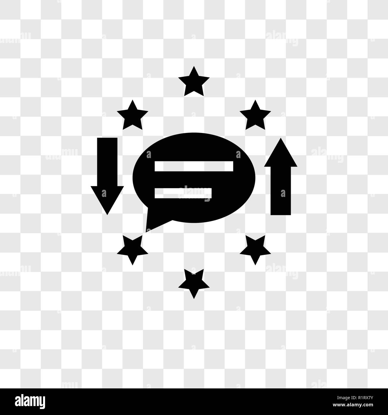 Feedback vector icon isolated on transparent background, Feedback ...