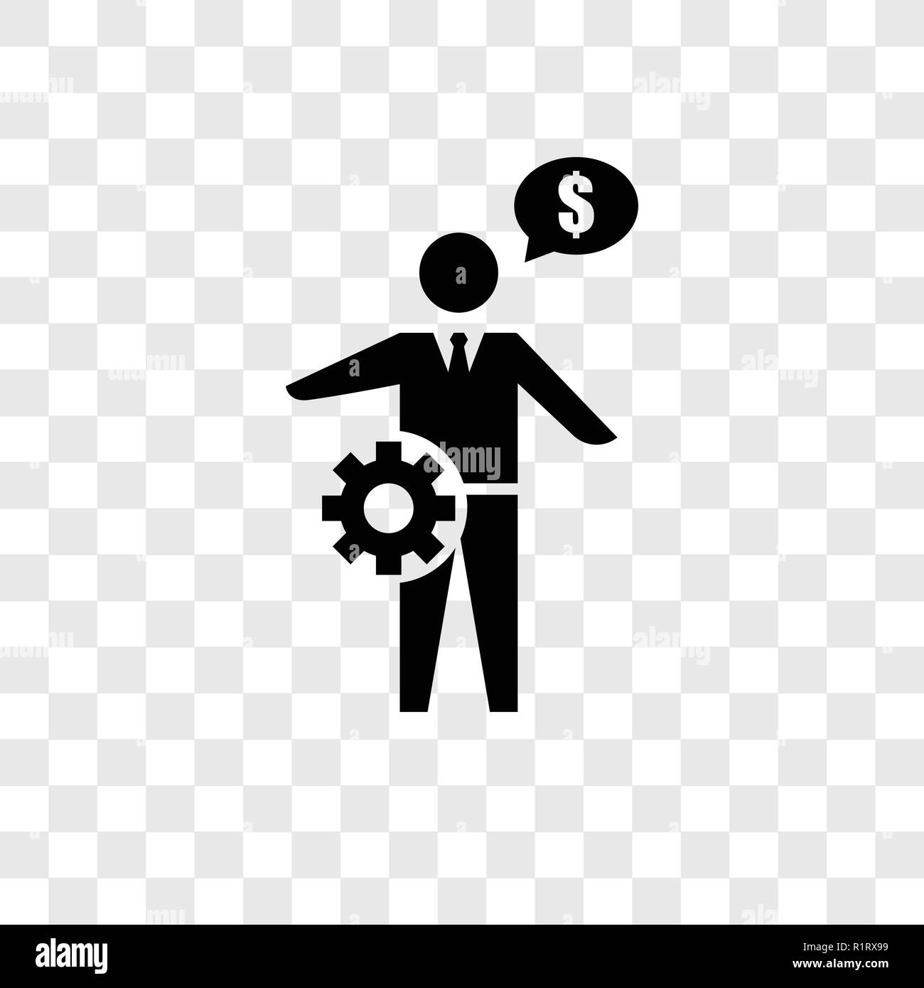 Funding vector icon isolated on transparent background, Funding ...