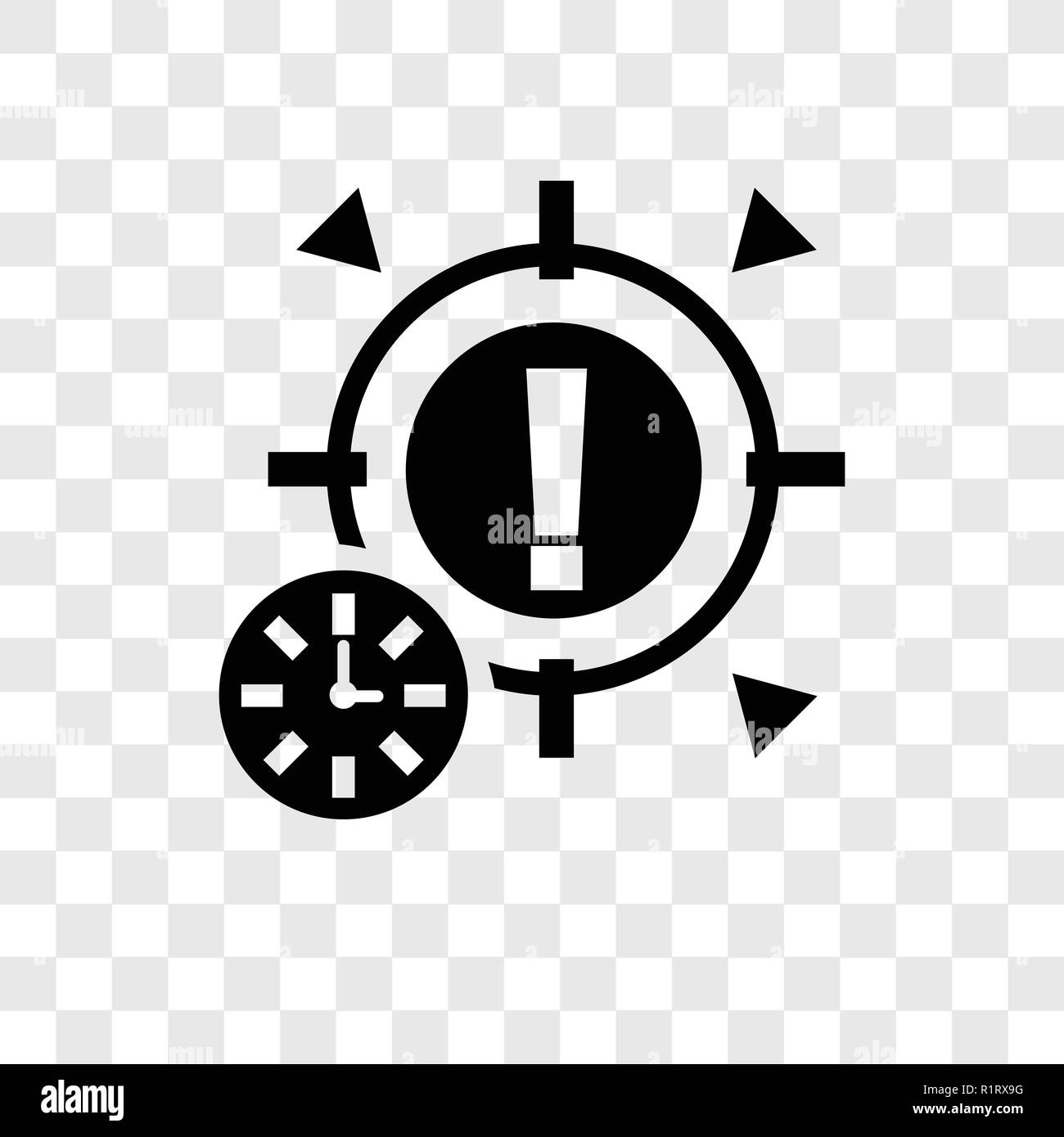 Goal vector icon isolated on transparent background, Goal transparency ...