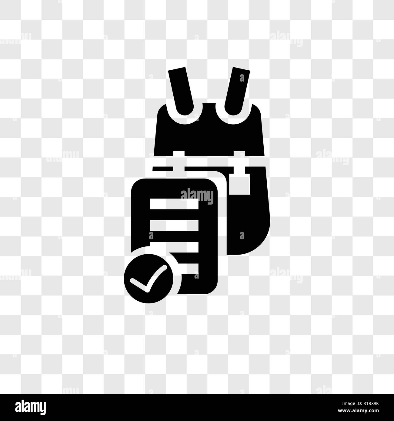 Contract vector icon isolated on transparent background, Contract ...