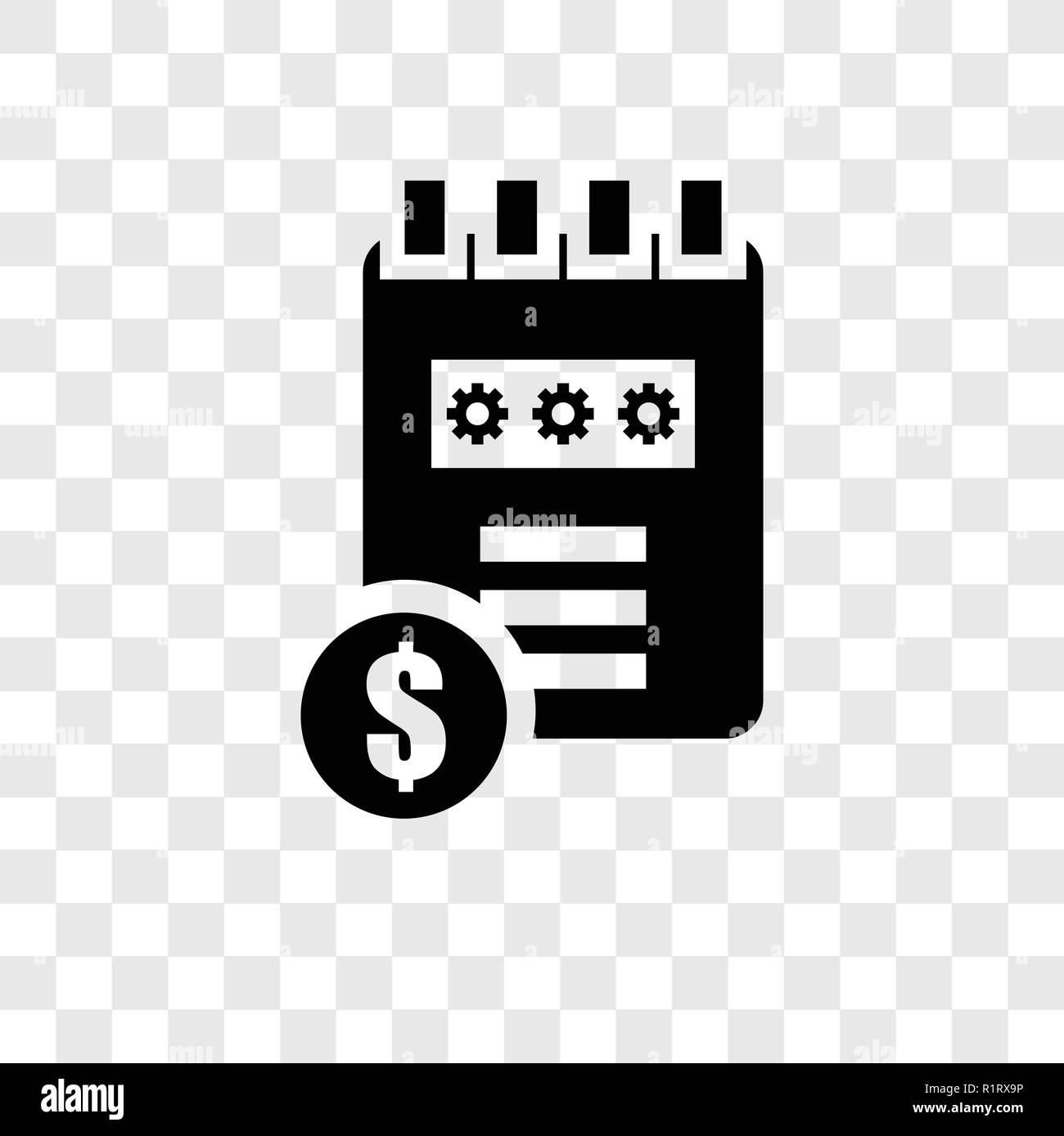 Notebook vector icon isolated on transparent background, Notebook ...