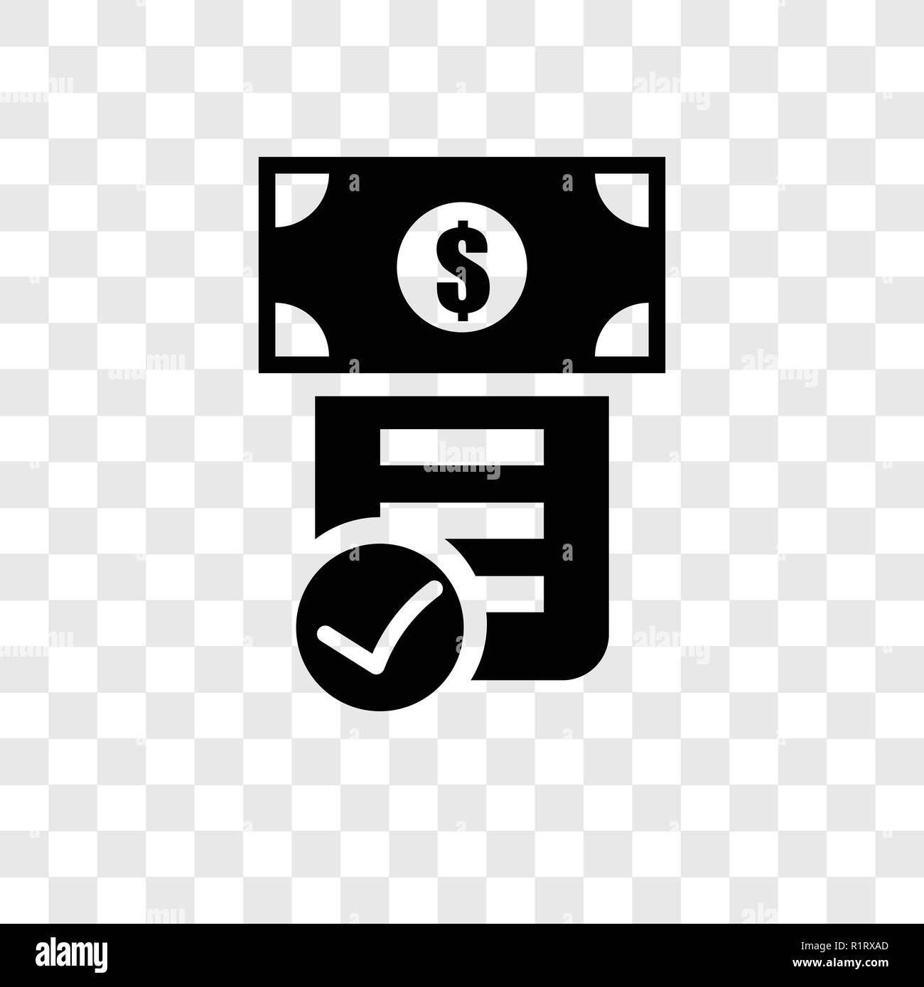 Contract vector icon isolated on transparent background, Contract ...