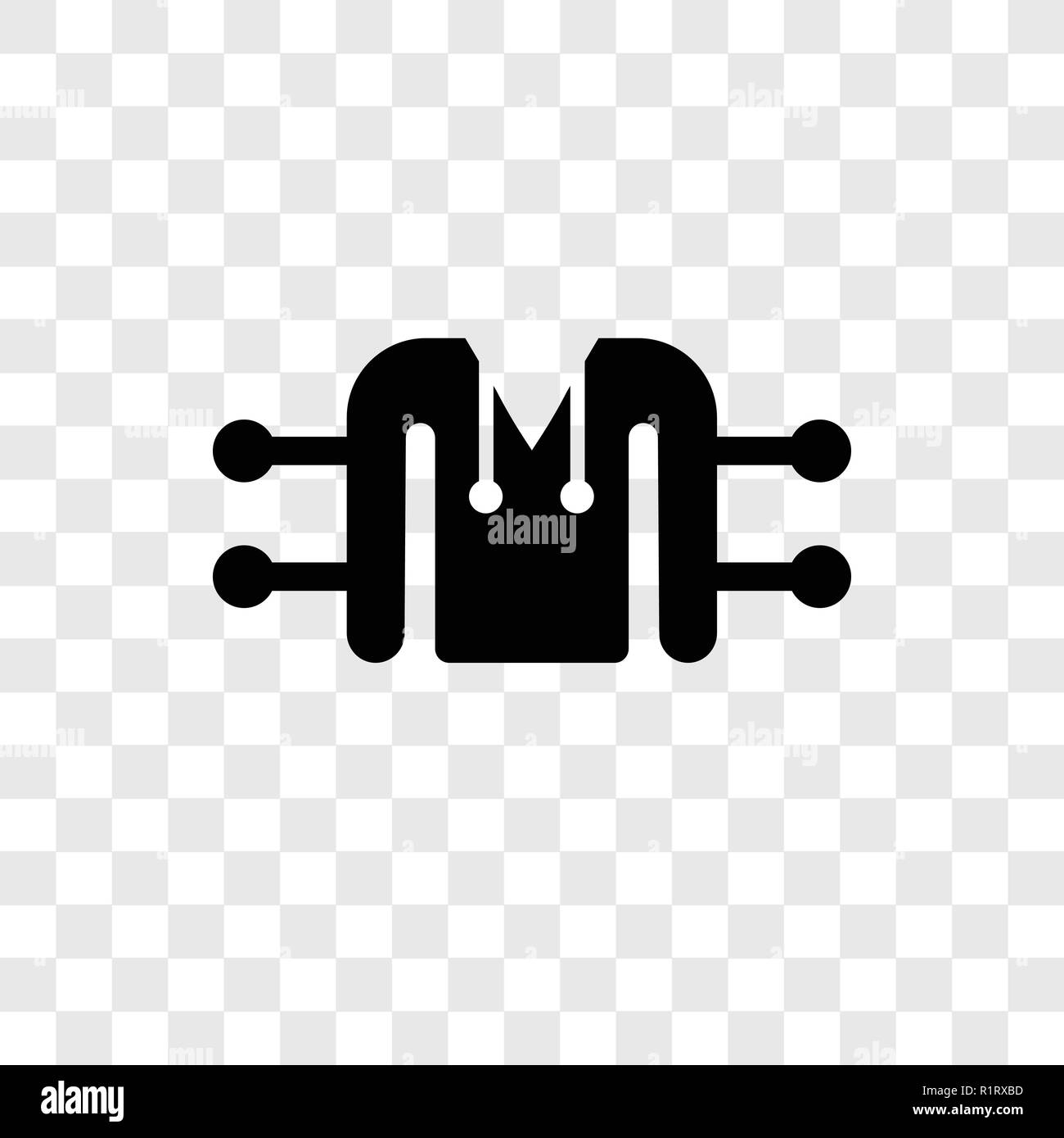 Jacket vector icon isolated on transparent background, Jacket ...