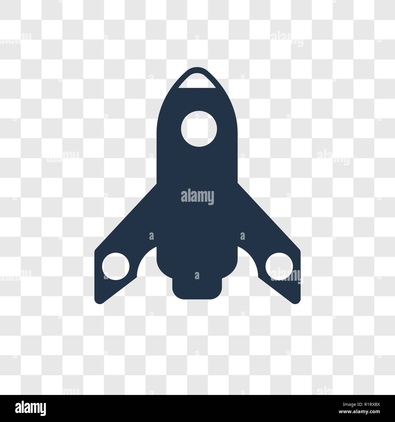 Startup vector icon isolated on transparent background, Startup ...