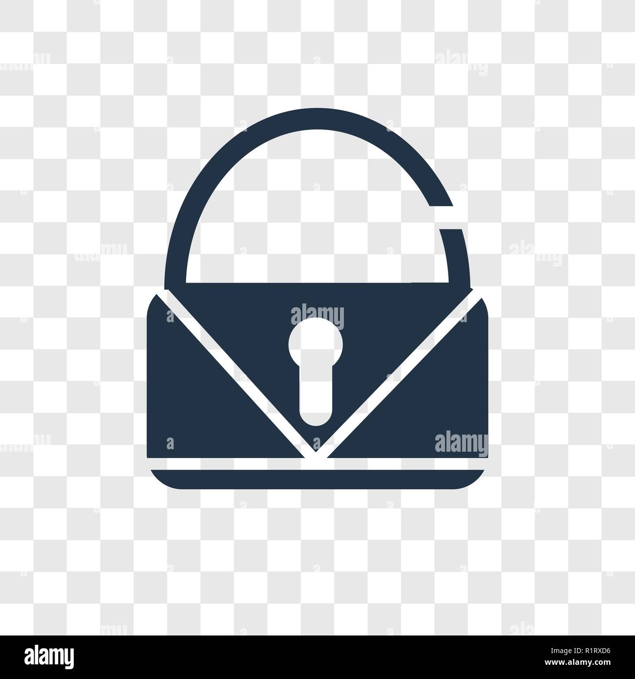 Unlock vector icon isolated on transparent background, Unlock ...