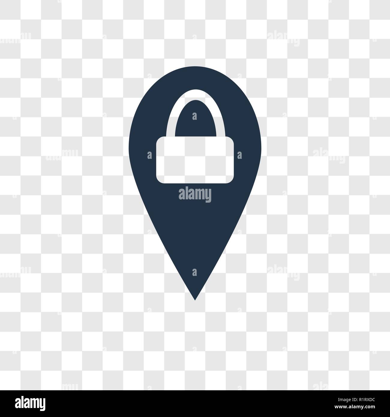 Unlocked vector icon isolated on transparent background, Unlocked ...