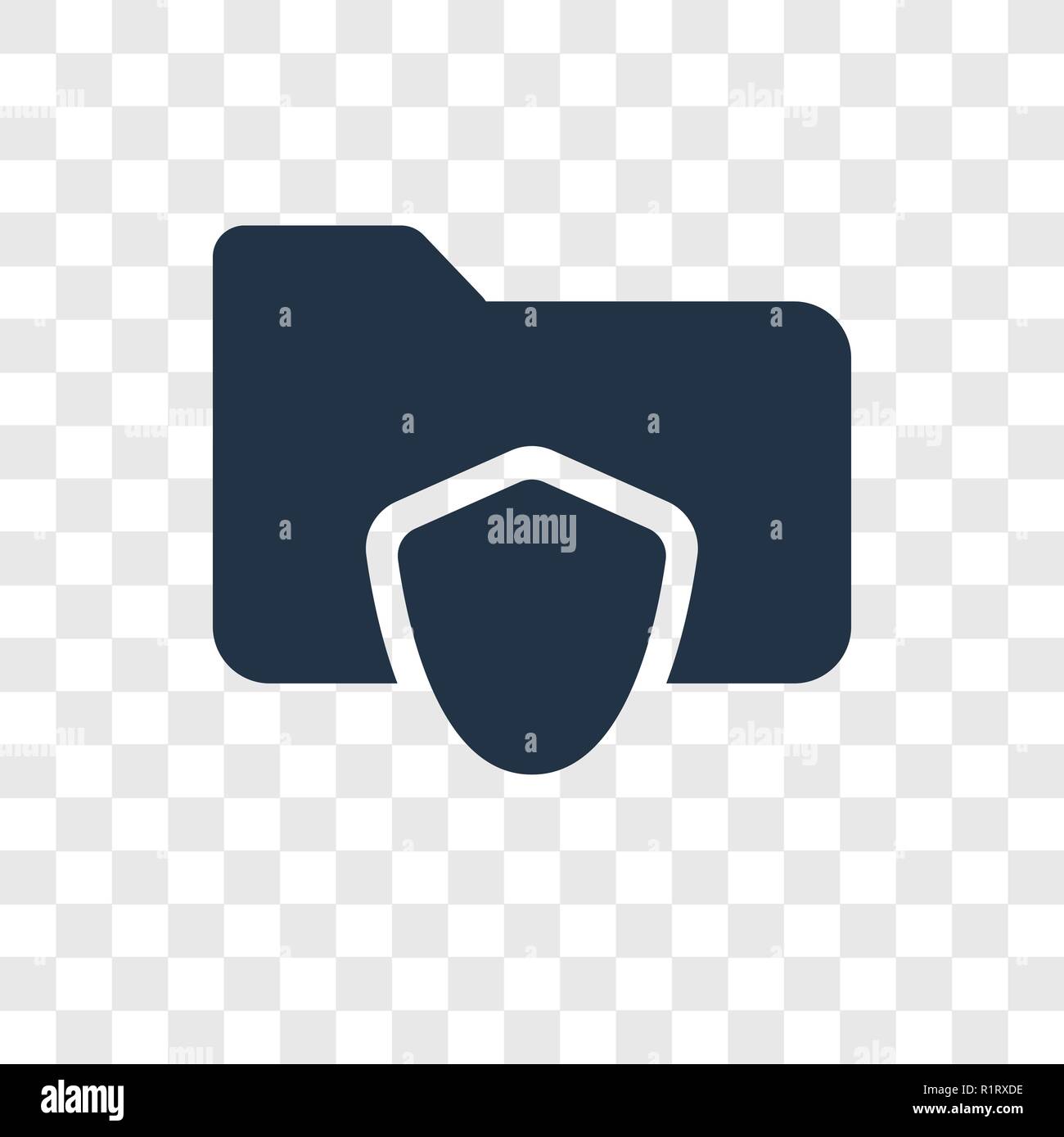 Files and folders vector icon isolated on transparent background, Files ...