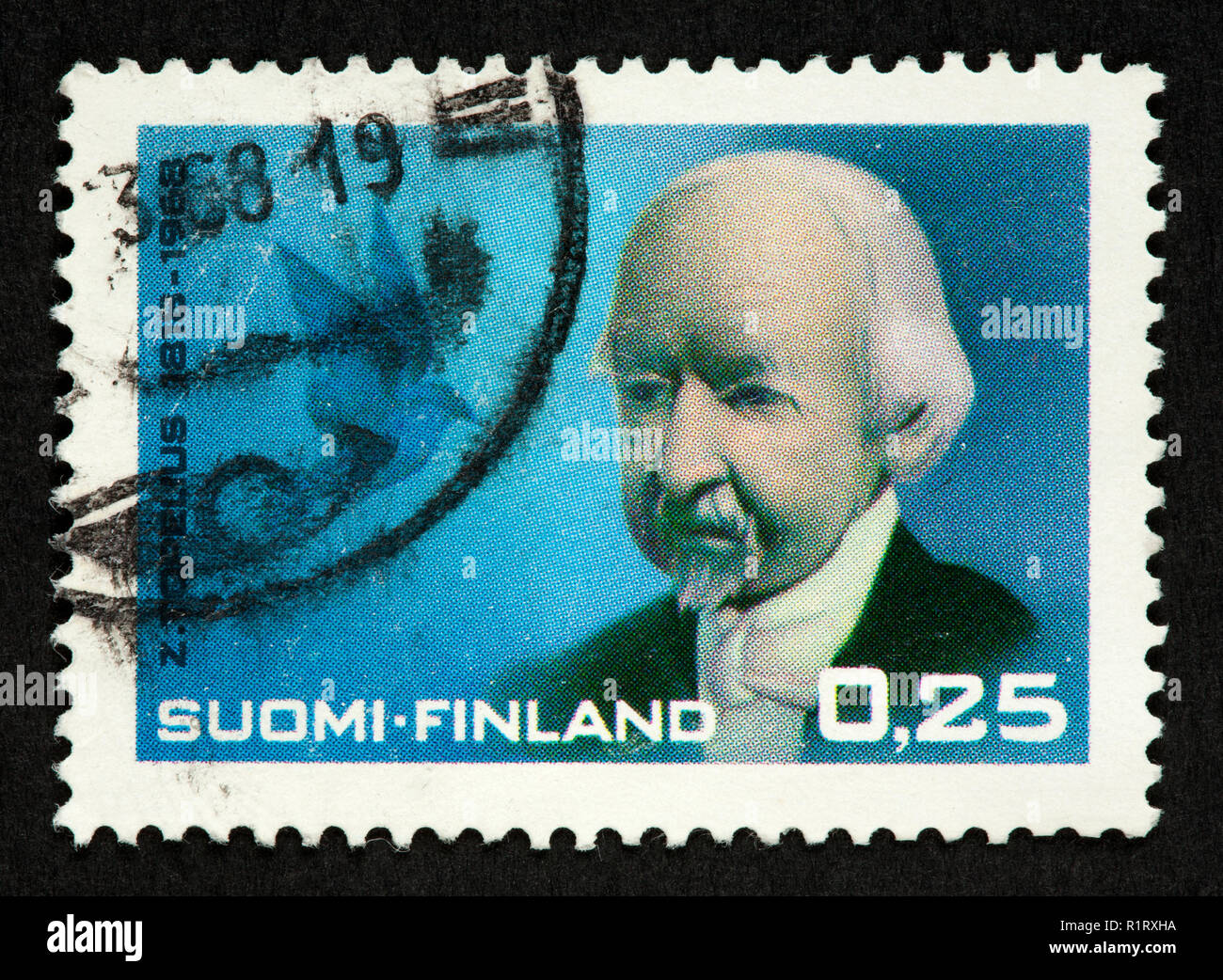 Finnish postage stamp Stock Photo - Alamy