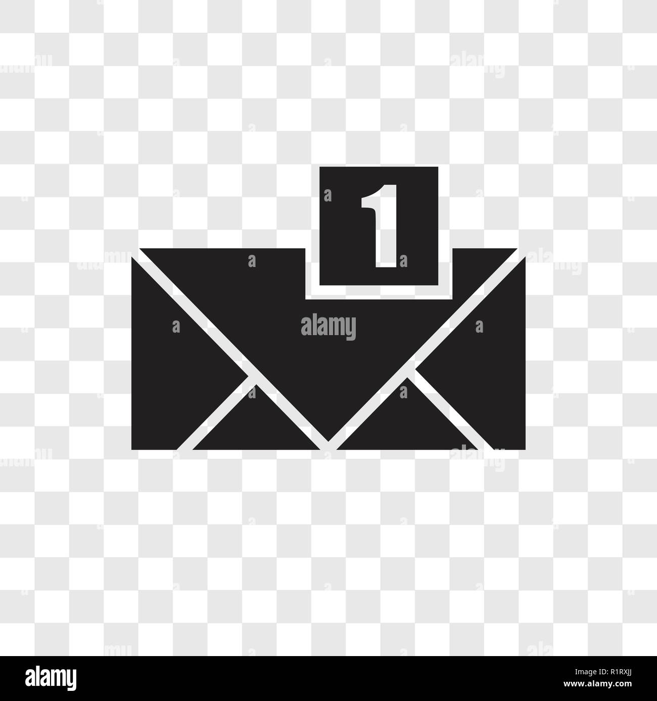 New email vector icon isolated on transparent background, New email ... New email vector icon isolated on transparent background, New email ...