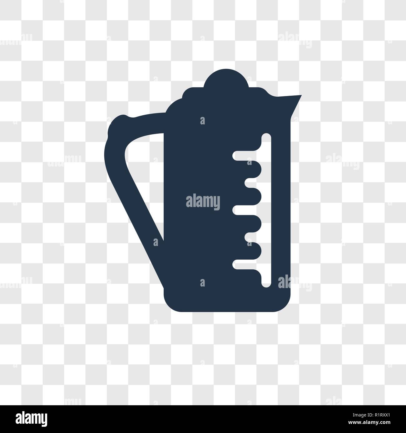Kettle vector icon isolated on transparent background, Kettle ...