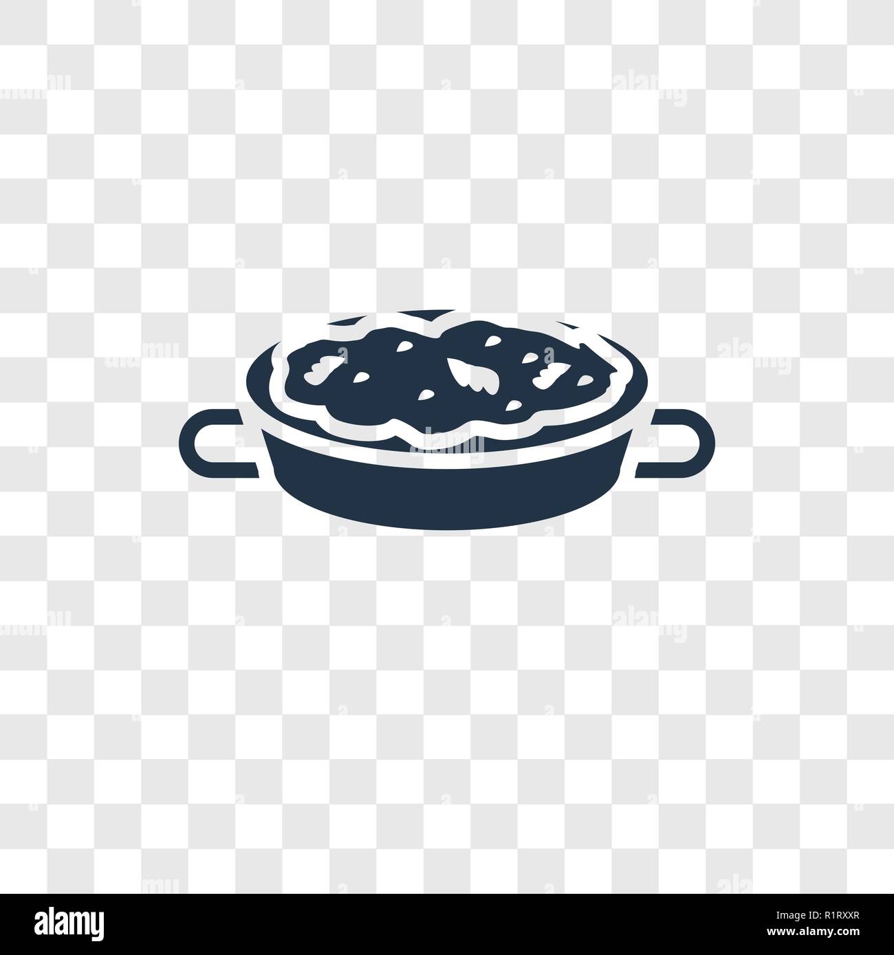Paella vector icon isolated on transparent background, Paella ...