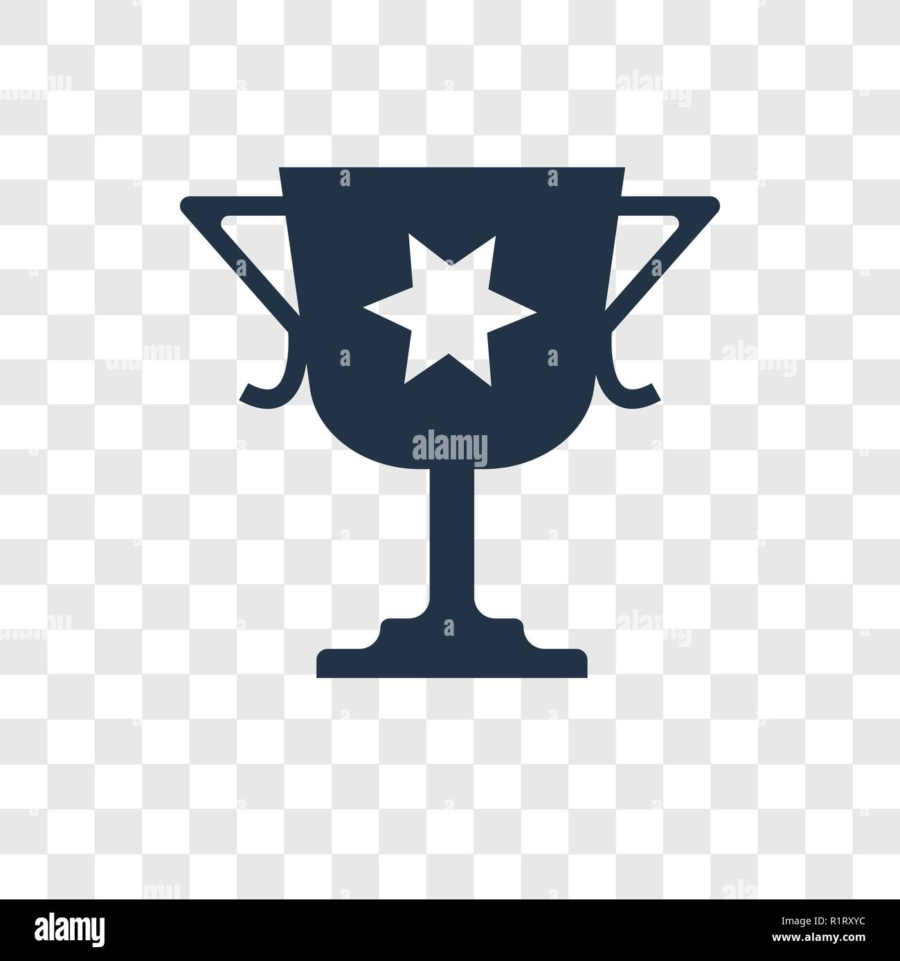 Cup vector icon isolated on transparent background, Cup transparency ...
