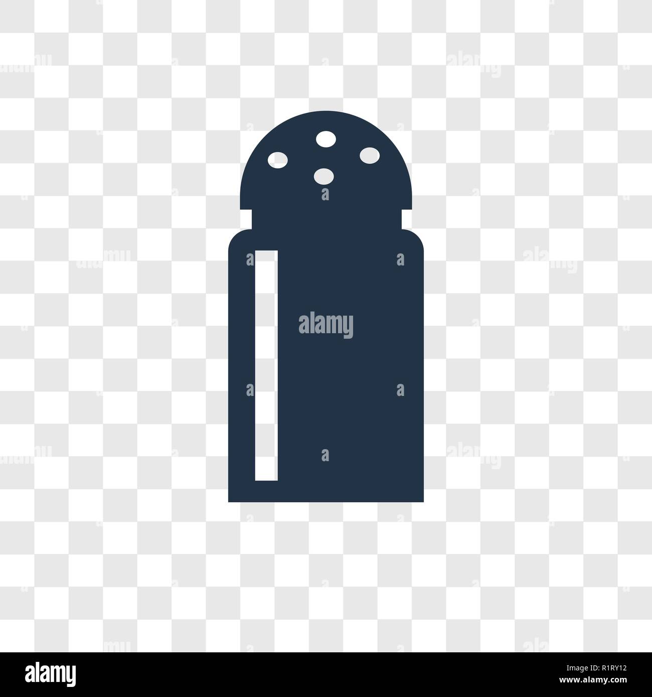 Pepper vector icon isolated on transparent background, Pepper ...